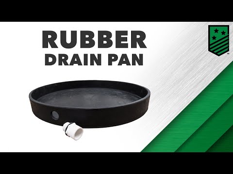The Best Water Heater Drain Pan Made From All Natural Rubber by Killarney Metals™