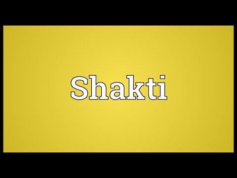 Shakti Meaning