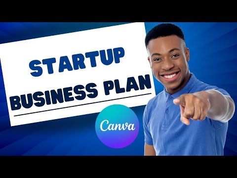 How To Do a Business Plan For a Startup Canva? ( Professional )