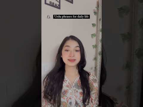 Urdu phrases for daily life || Urdu Words