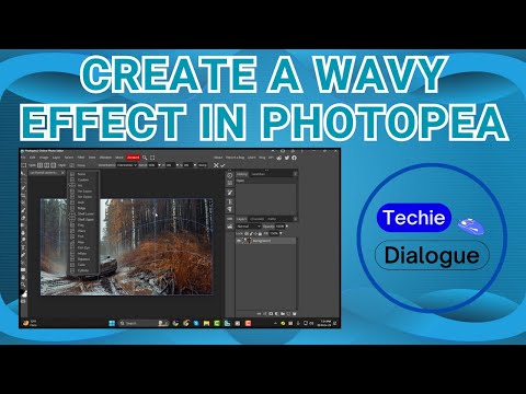 How to Create a Wavy Effect in Photopea