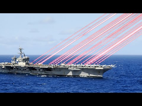 Finally! US LASER Aircraft Carrier Will Beat All Chinese and Iran Hypersonic Missiles In One Sec!