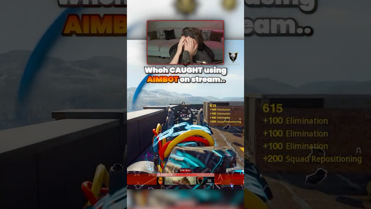 Whoh CAUGHT using AIMBOT on Stream.. *EXPOSED*