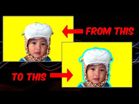 HOW TO OUTLINE AN IMAGE | PHOTOPEA