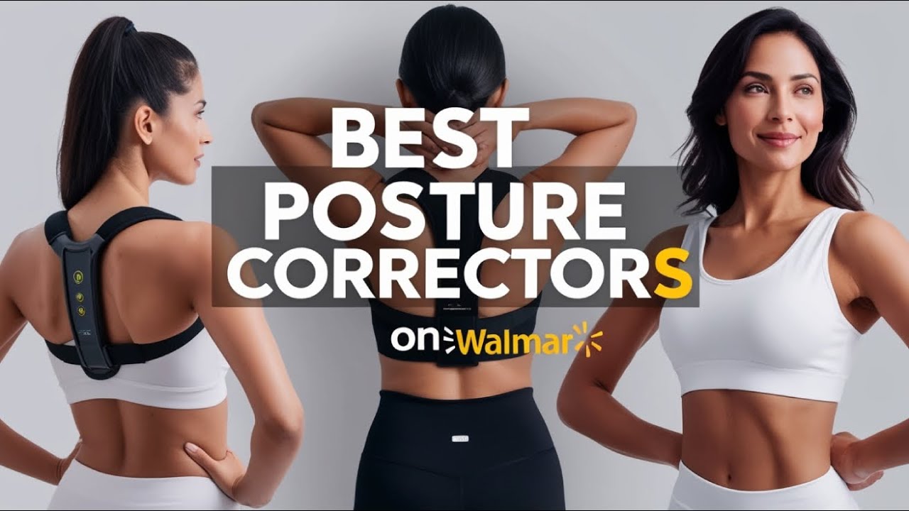 6 Best POSTURE CORRECTORS on Walmart You Need to Know