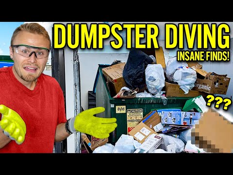 I Tried Dumpster Diving… You Won’t Believe What I Found!