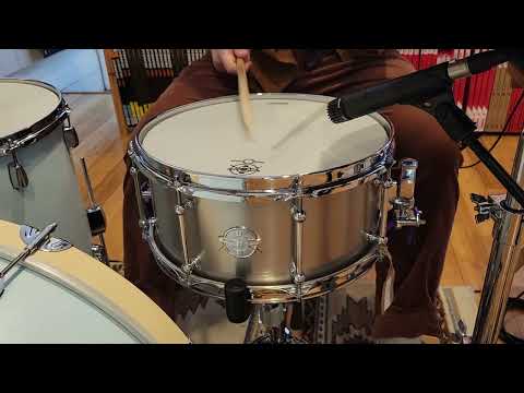 Snares - Dunnett Classic 6.5x14 "Titanium" Snare Drum | Reverb