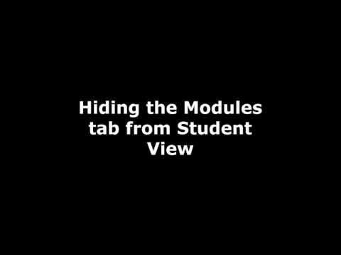 ResourceLists@Bham: Integrating with Canvas - Linking to a page & hiding the Modules tab