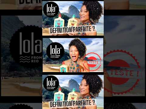 JE TESTE “LOLA FROM RIO” ! #curlyhair #afrohair