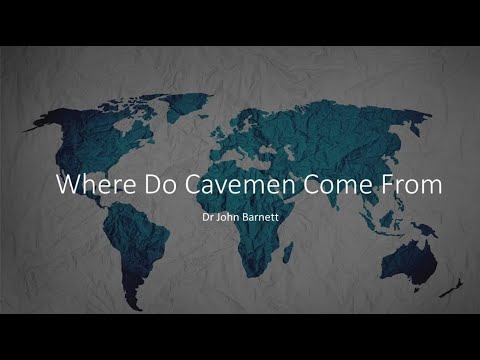 WHERE DID CAVEMEN COME FROM--ACCORDING TO THE BIBLE?