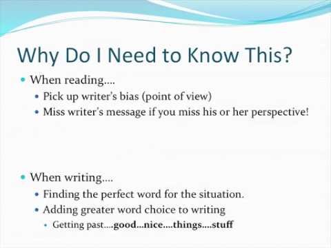 Denotation and Connotation