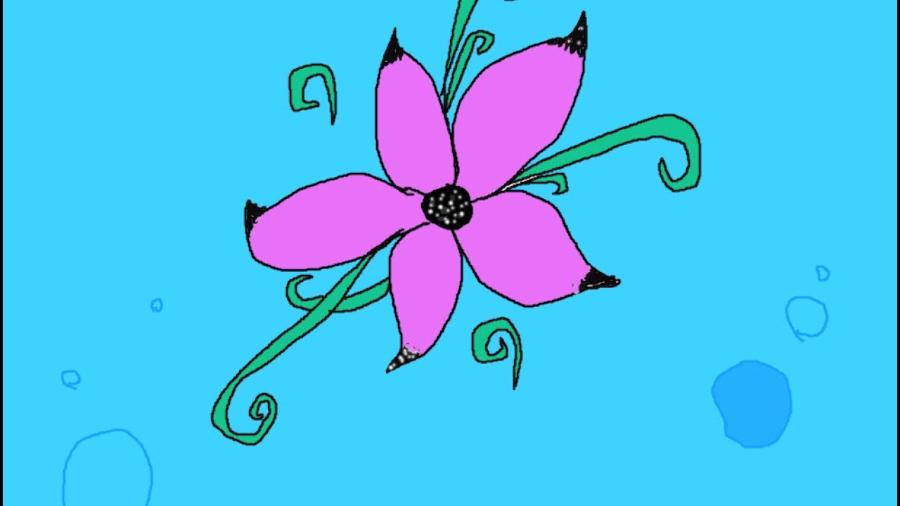 Flower Art! (Using Gimp)