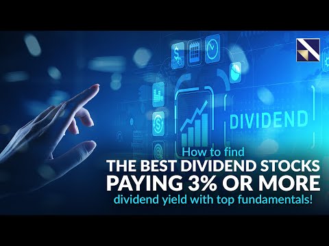 How to Find the Best Dividend Paying Stocks paying 3% or more dividend yield | VectorVest Australia