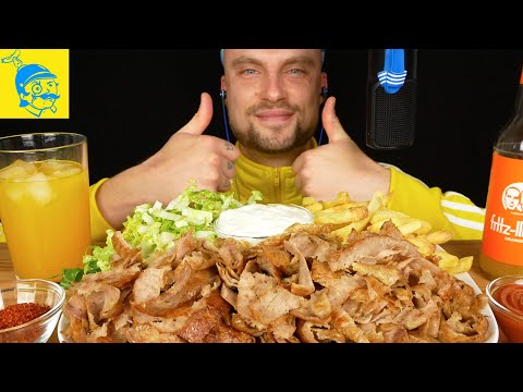 Döner ASMR essen 🥙😋 #mukbang #asmr #döner