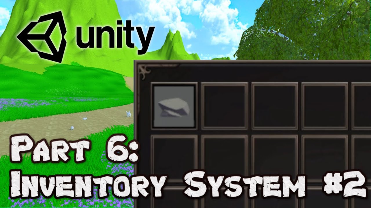 3D Survival Game Tutorial | Unity | Part 6: Inventory System (Script)