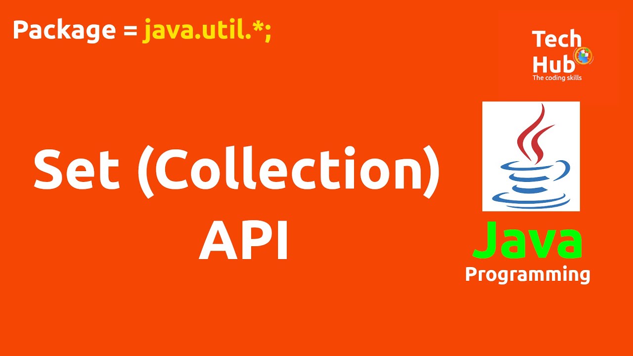 Set Collections API | Java | TechHub