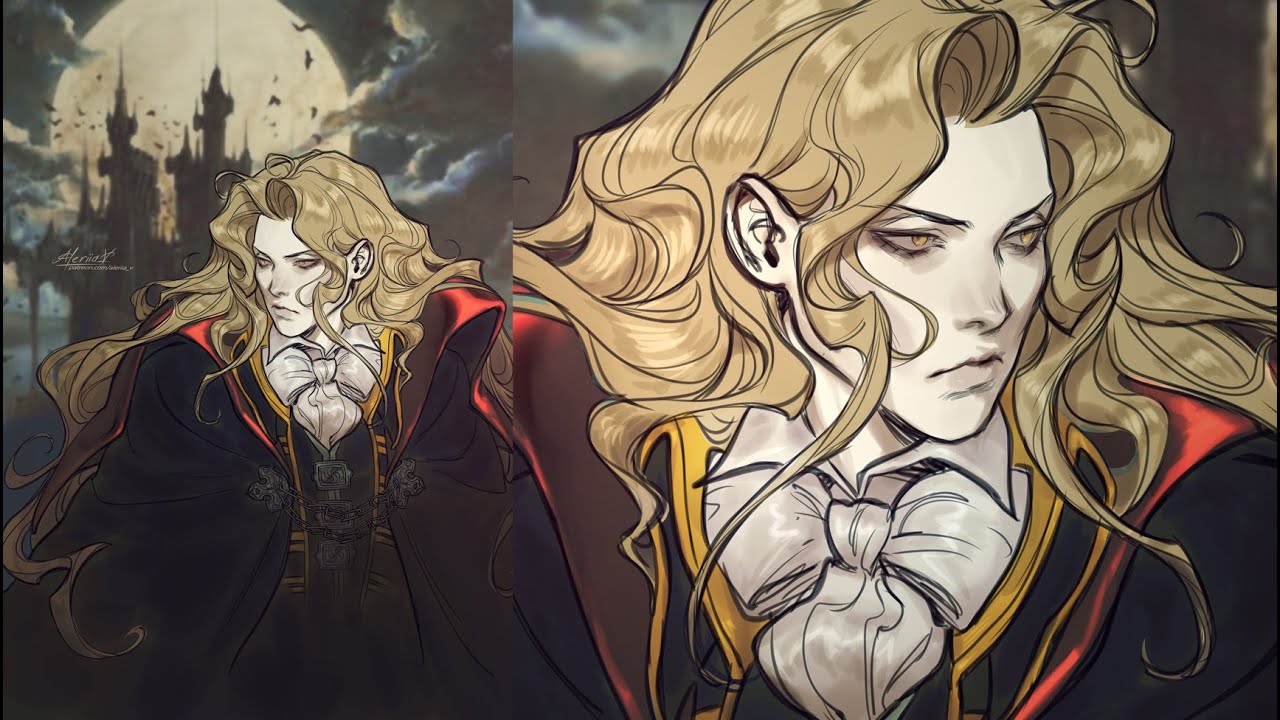 ALUCARD timelapse speedpaint