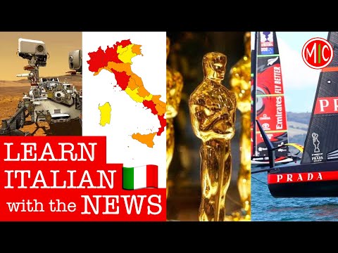 Learn Italian with the News 13 - News in slow italian with questions