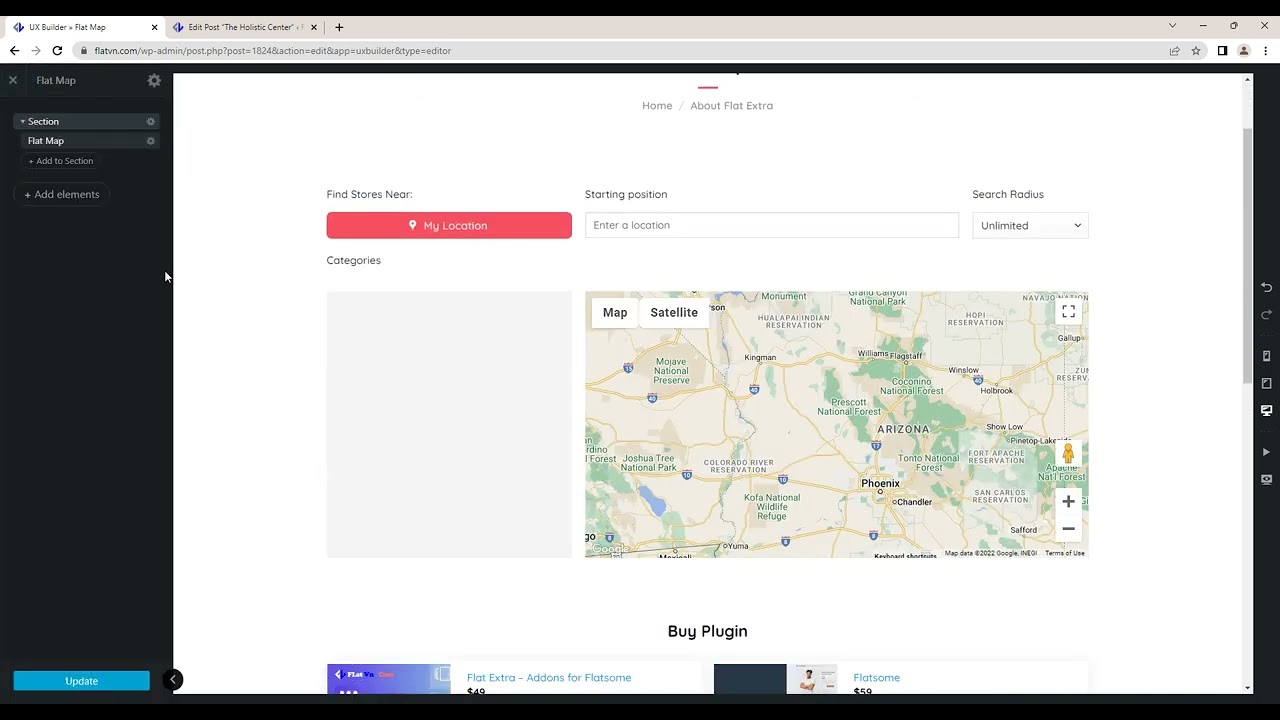 Flat Map - Flat Extra - FlatVn - Flatsome Addon