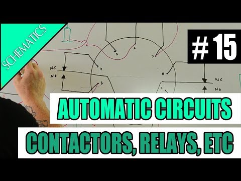 Episode 15 - SCHEMATICS - Automatic Circuits (Contactors, Relays, Photocells, & Timeclocks