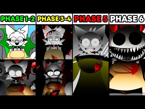 Incredibox Sprunki Retake NEW Human Phase 1 VS Phase 2 VS Phase 3 VS Phase 4 VS Phase 5 VS Phase 6