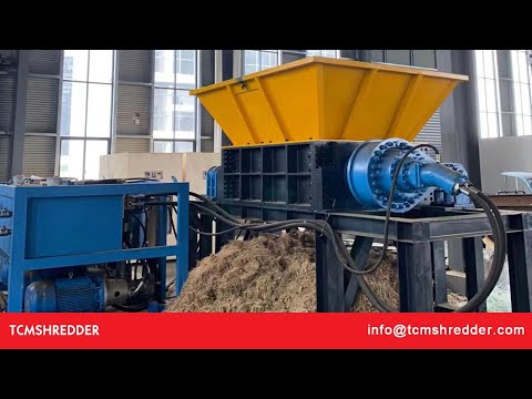 waste recycling shredder machine for sale