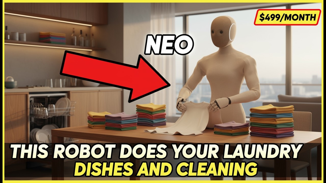 This $499/Month NEO Robot Just Ended Household Chores Forever