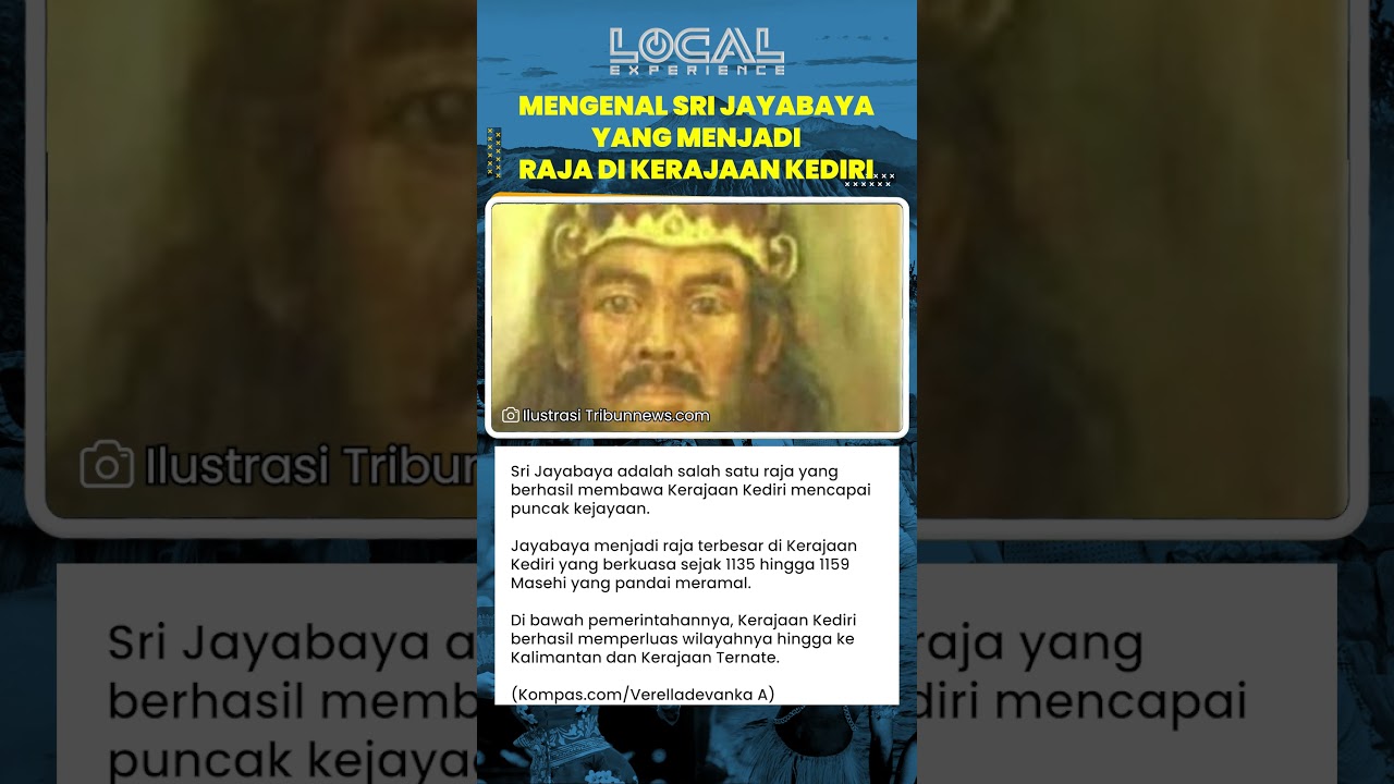 Raja Jayabaya Memimpin Kediri 1135-1159, Wilayahnya Meluas Sampai ...