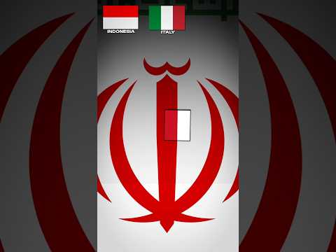 Hidden Countries Flags from Iran flag...#shorts
