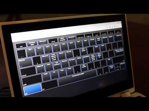 Interactive Keyboard Overlay in Chrome OS on Chromebook