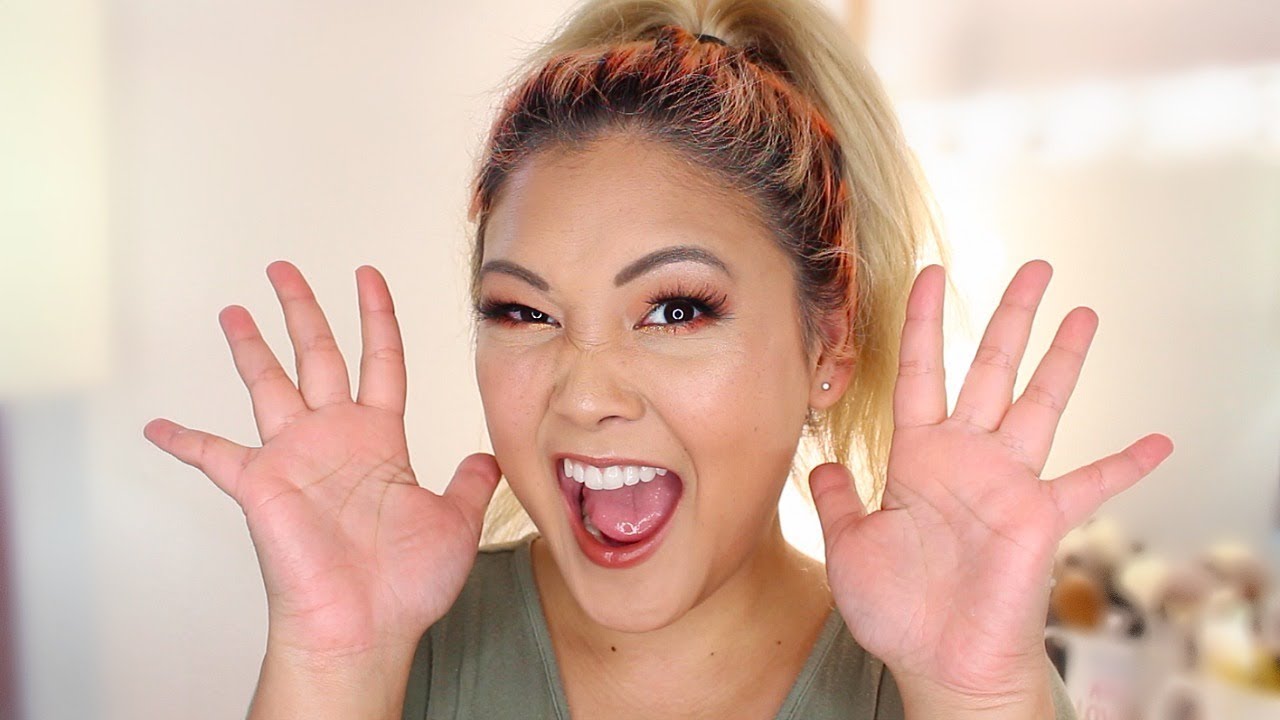 Full Face Using Only My Fingers (NO BRUSHES) Makeup Challenge