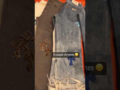Lil Baby's Chrome Heart Jeans Collection #shorts