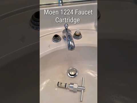 How to replace Moen sink faucet cartridge #handyman #diy #plumbing #dh