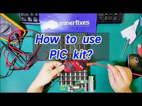 How to use PIC kit? PIC reprogramming for hashboard repair