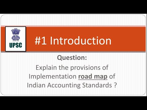#1 Introduction to Indian Accounting Standard IndAS
