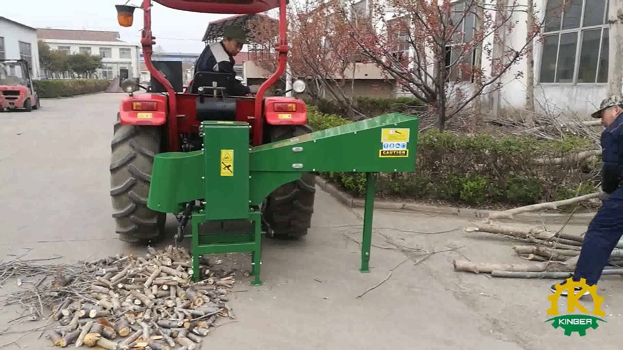 Tractor PTO driven Wood Cutter Firewood Processor