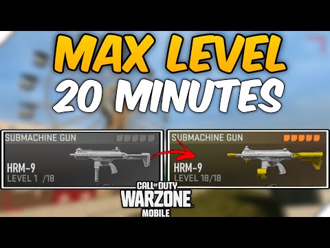 FASTEST Way To LEVEL UP Guns in Warzone Mobile