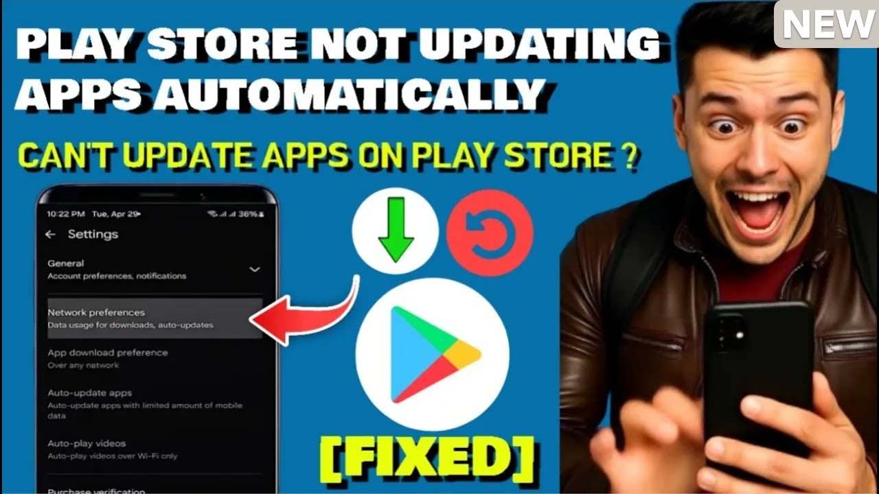 Play Store Not Updating Apps Automatically || Fix App Update Problem On Samsung & All Android