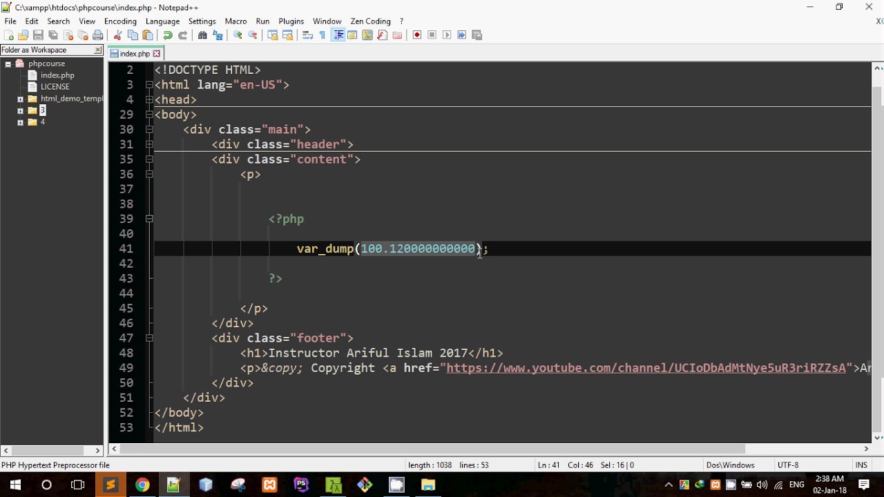 5 PHP Basic Fundamental Var Dump and Print R Function