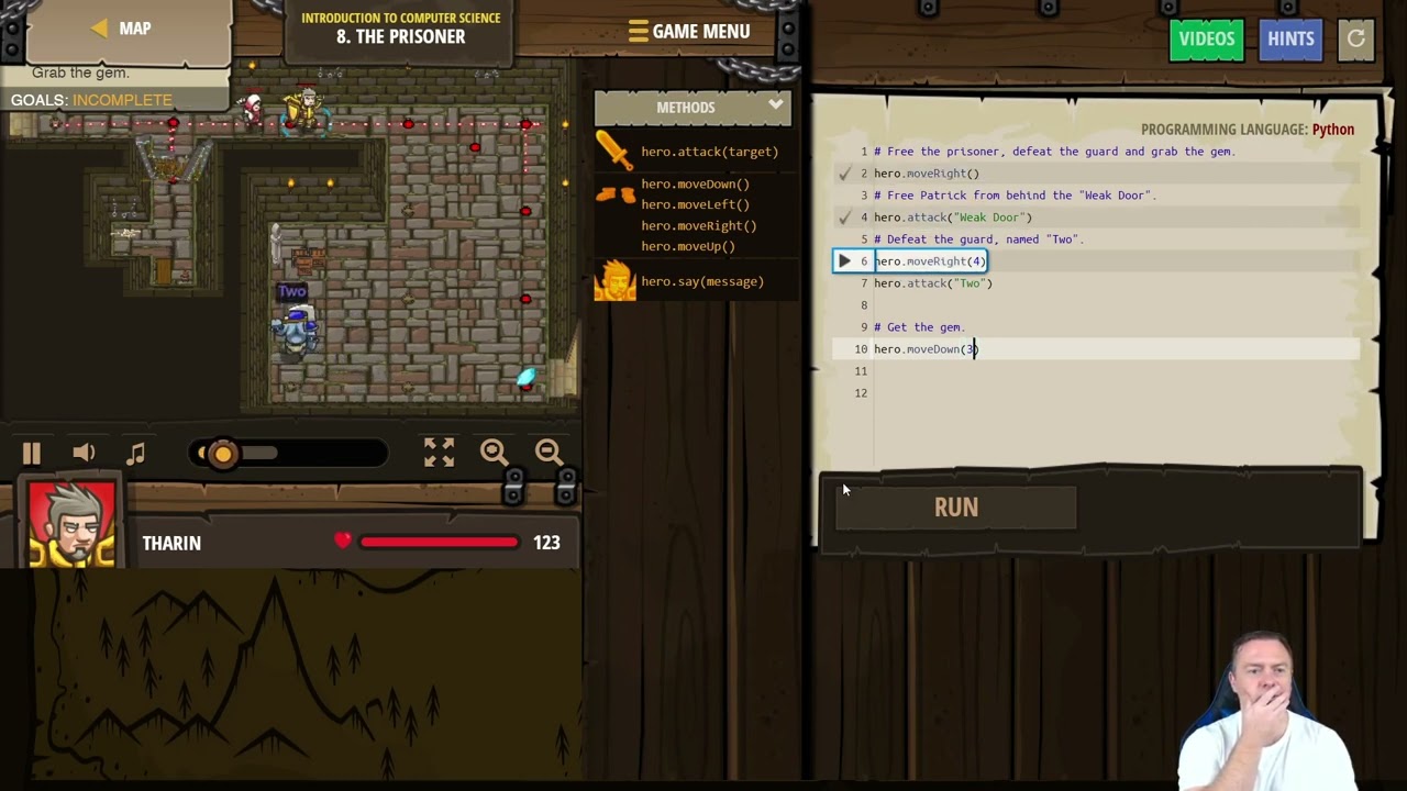 Code Combat   8 - Walkthrough