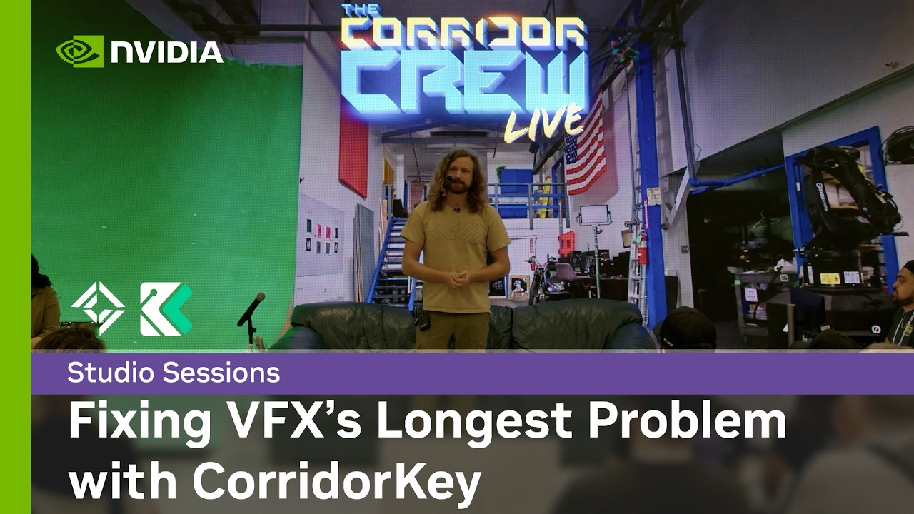 Fixing VFX’s Longest Problem using CorridorKey w/ Niko, Corridor Crew | NAB 2026 Puget Systems Booth