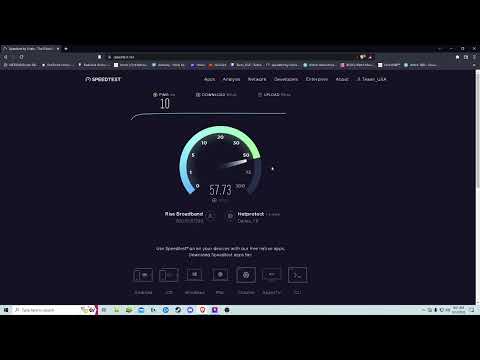 Highlight: My Internet connection: Rise Broadband: Roof mounted Satellite to fixed Tower 6 miles awa