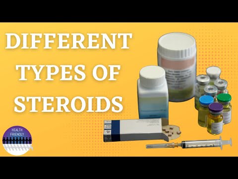 Different Types of Steroids