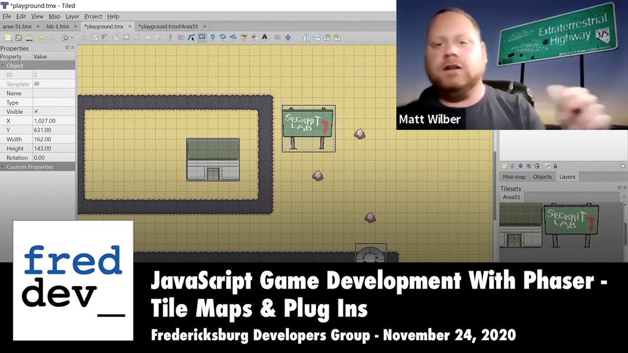 JavaScript Game Development With Phaser - Tile Maps & Plugins
