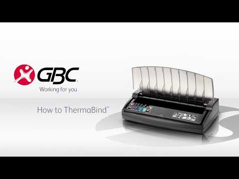GBC Comb Binding Machine - T200 GBC Thermabind Binding Machine ...