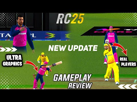 Real Cricket 20 New Patch Update Launched ! Real Scorecard & Updated Squads ! Gameplay Review
