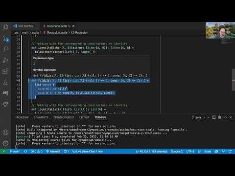Zymposium - Recursion Schemes