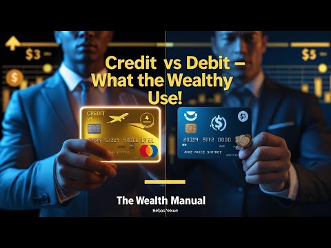 Credit Cards vs. Debit Cards – What the Wealthy Use & Why | Personal Finance | Money Mindset
