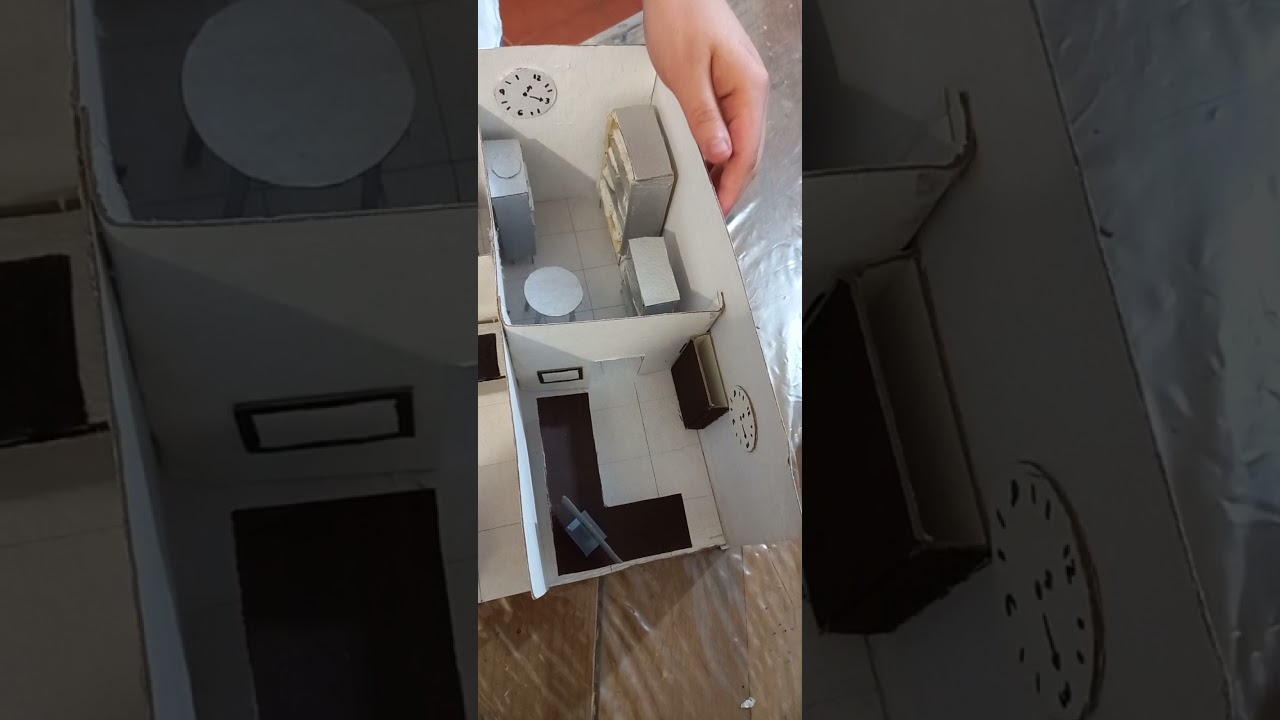 Maqueta de quirofano y ceye