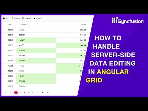 Learn How to Handle Server Side CRUD Operations in Angular DataGrid - Mind Luster